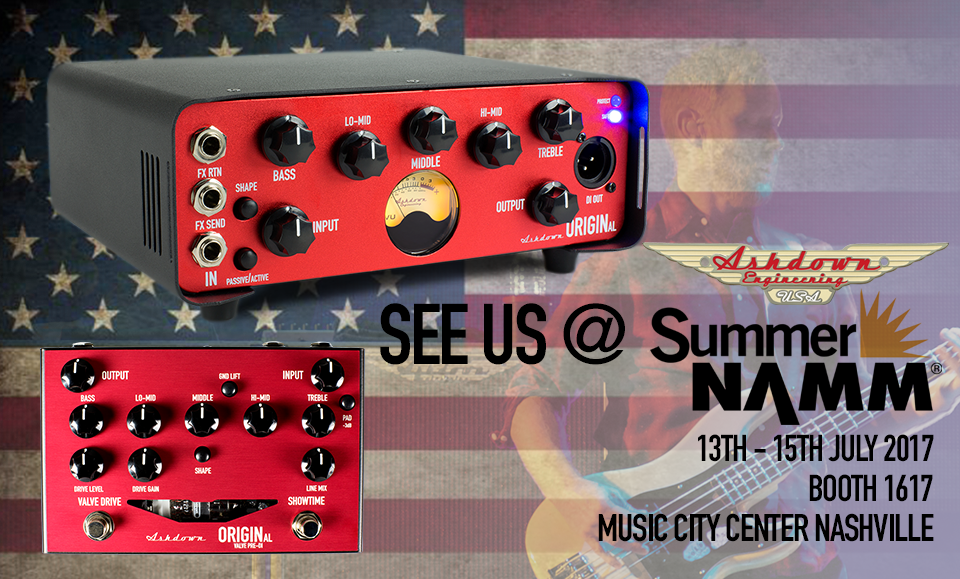 See us @ Summer NAMM… – Ashdown Engineering