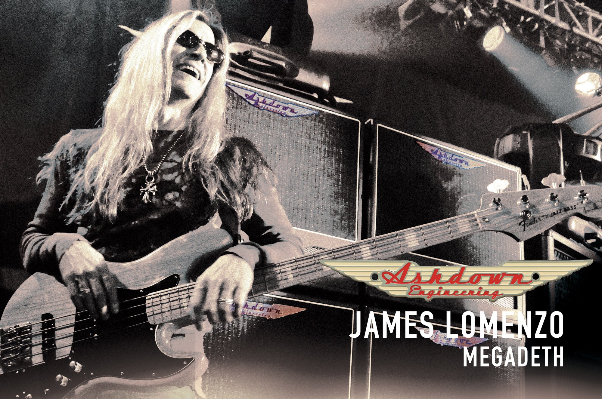James LoMenzo joins Megadeth – Ashdown Engineering